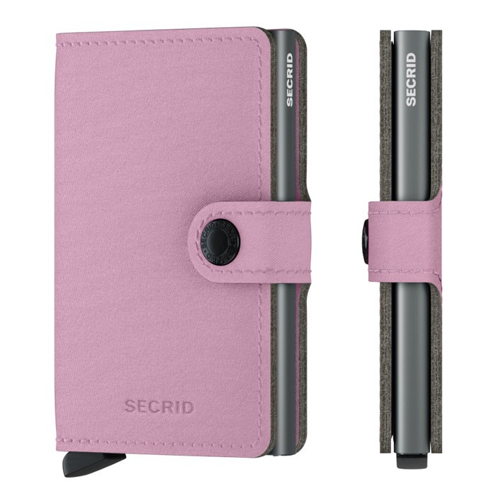 Secrid Mini Wallet Metallic Rose