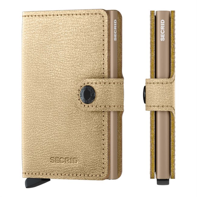 Secrid Mini Wallet Antique Gold