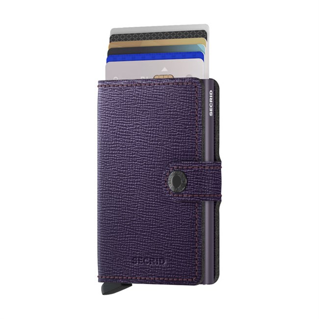 Secrid Mini Wallet Crisple Purple