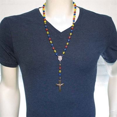 Rosenkrans Color med kors